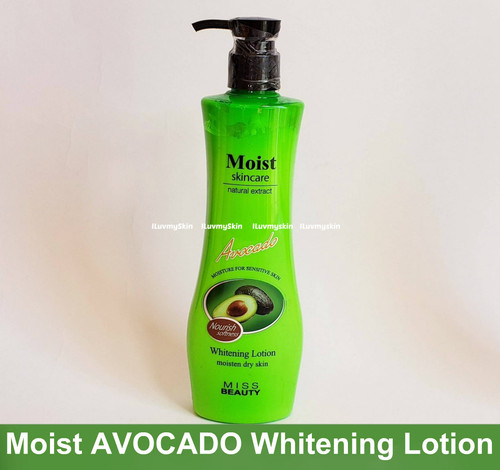 MISS BEAUTY Moist Skincare Whitening Lotion 310ml (Avocado) | ILuvmySkin