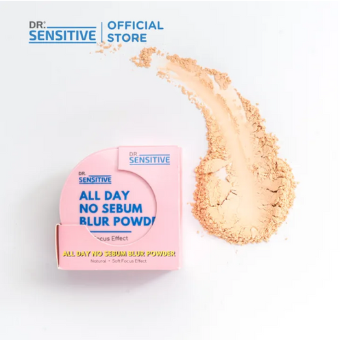 Dr. Sensitive All Day No Sebum Blur Powder 25g NATURAL PINK | ILuvmySkin