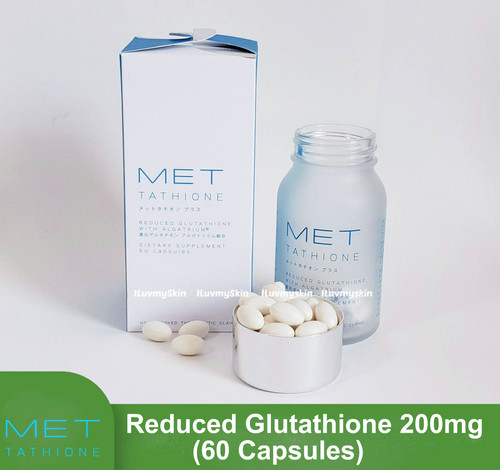 Met Tathione Reduced Glutathione 200mg with ALGATRIUM (60 Capsules ...