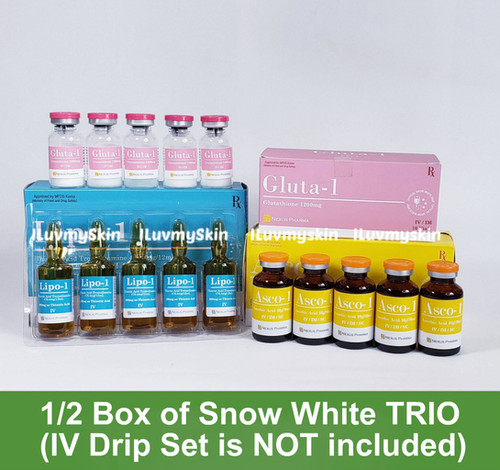Half of SNOW WHITE Glutathione TRIO (NOT Set) | ILuvmySkin