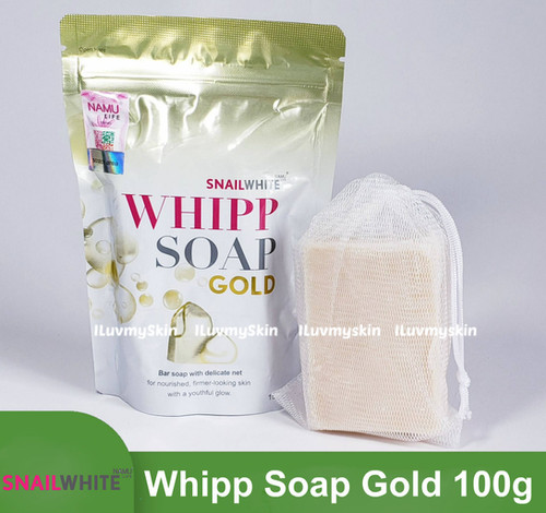 Snail White Whipp Soap Gold Age Renewal Line 100g | ILuvmySkin LLC
