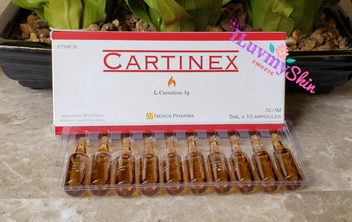 Cartinex (L-Carnitine) by Nexus Pharma | ILuvmySkin