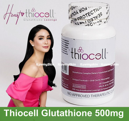 Thiocell Glutathione Lozenges 500mg | ILuvmySkin