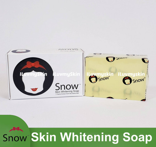SNOW Skin Whitening Soap 7 Plants Extract from the Swiss Alps (135g ...