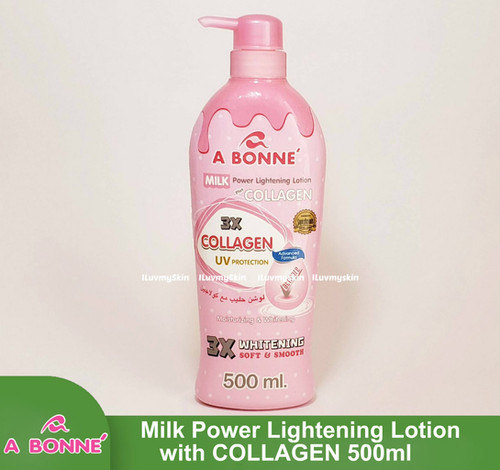 A Bonne Milk Power Lightening Lotion Plus Collagen 500ml | ILuvmySkin