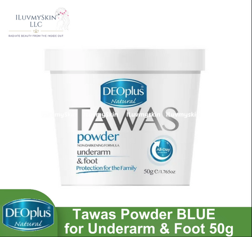 DEOplus Tawas Powder for Underarm & Foot 50g | ILuvmySkin