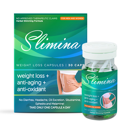 Slimina Weight Loss Capsules 30 caps | ILuvmySkin LLC