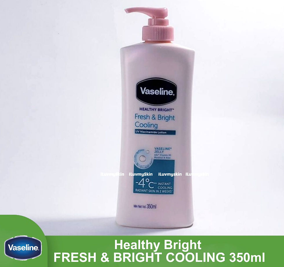 Vaseline Healthy Bright Fresh & Bright Cooling Whitening Lotion 350ml ...
