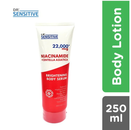 Dr. Sensitive Niacinamide+Centella Asiatica Brightening Body Serum ...
