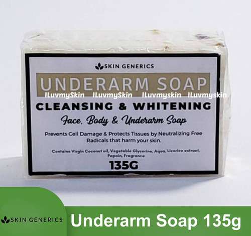 Skin Generics UNDERARM Cleansing & Whitening Face & Body Soap (135g ...