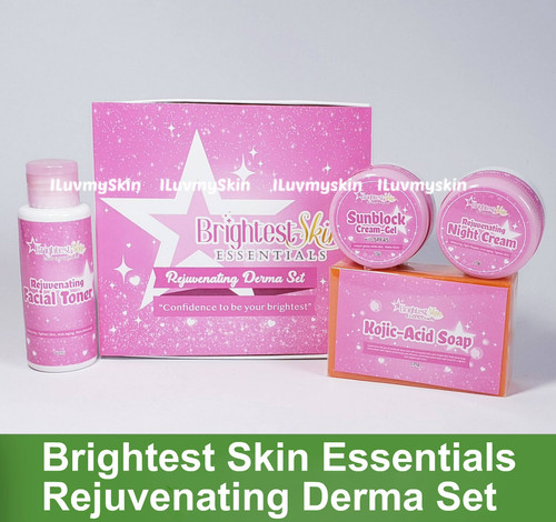 Brightest Skin Essentials Rejuvenating Derma Set | ILuvmySkin LLC