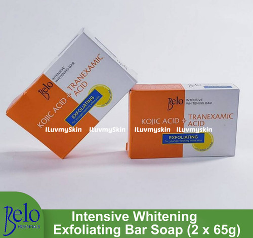 Belo Intensive Whitening Exfoliating Bar Soap (2 x 65g) | ILuvmySkin