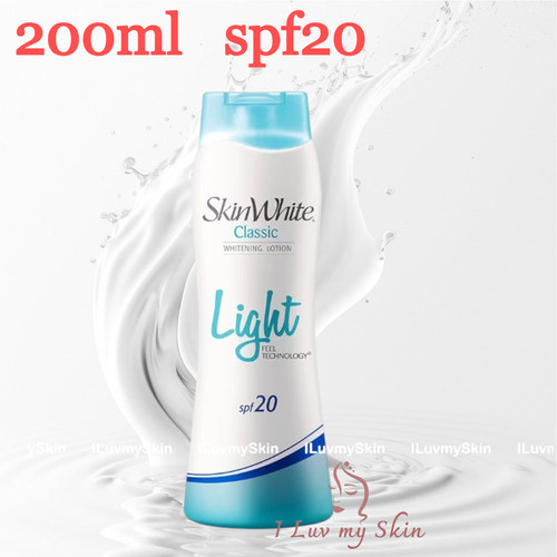 SkinWhite Classic Light Whitening Lotion with SPF20 (200ml) | ILuvmySkin