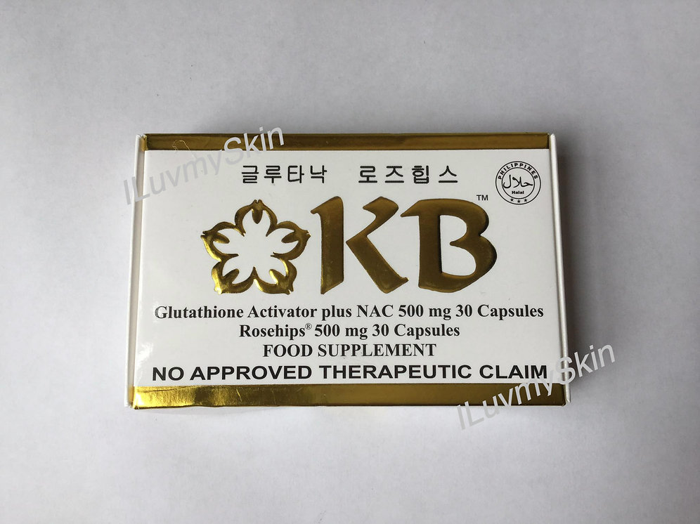 KB Kyusoku Bihaku Glutathione Skin Whitening Pills (30 caps) | FMCCJC