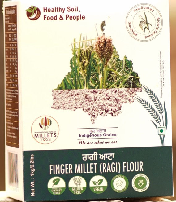 Ragi (Finger Millet Flour) | Healthysoilfoodandpe