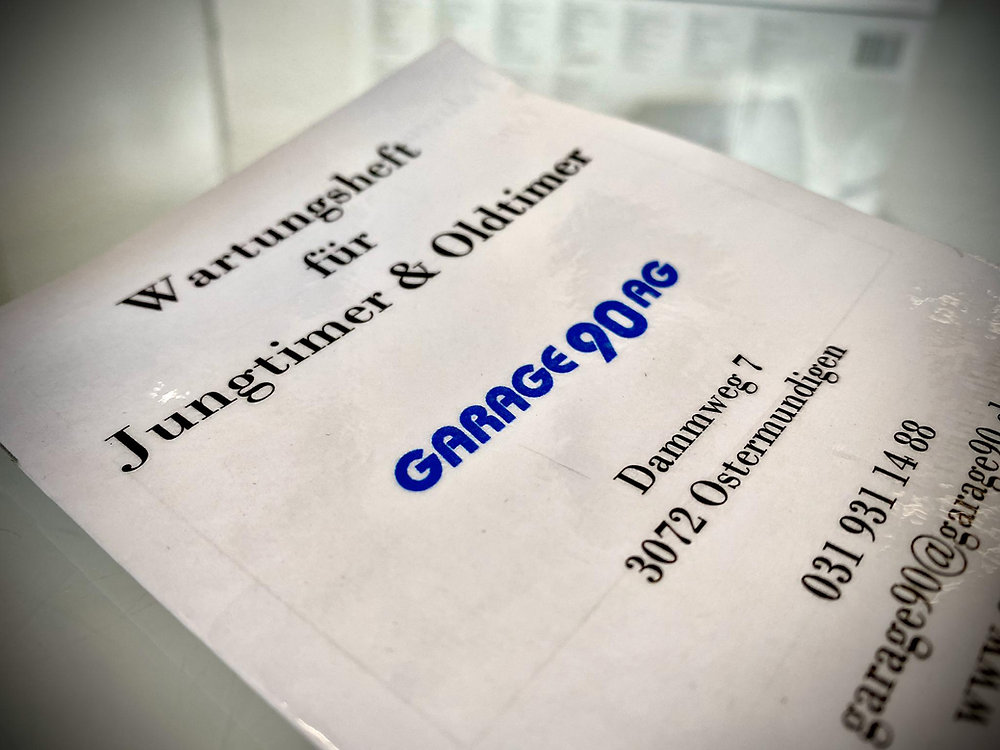 Das Oldtimer Serviceheft!