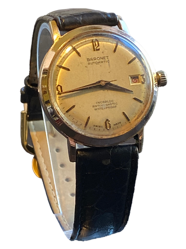 1960’s Baronet Gents Automatic Dress Watch | vintagewatchroom
