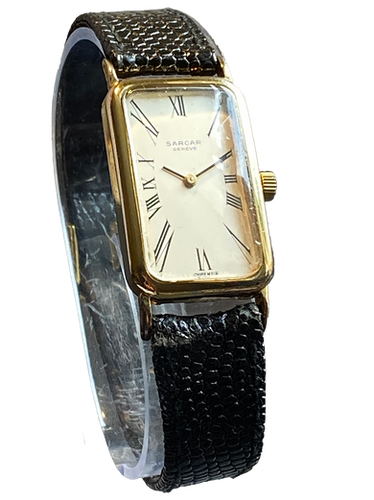 Sarcar Geneve Gents Dress Watch 1970’s | vintagewatchroom