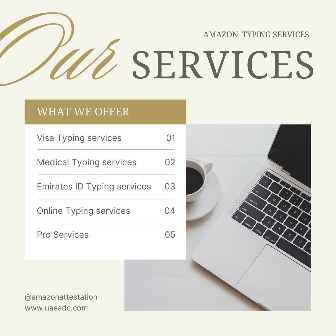 Dubai Emirates ID & Medical Typing Center call now 043300011