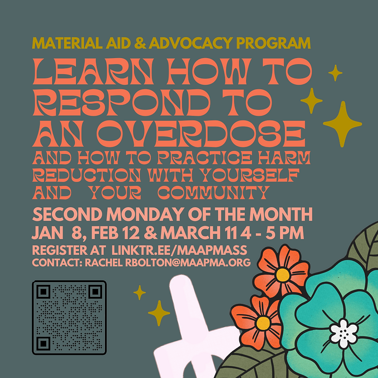 OVERDOSE PREVENTION & RESPONSE TRAININGS | MAAP
