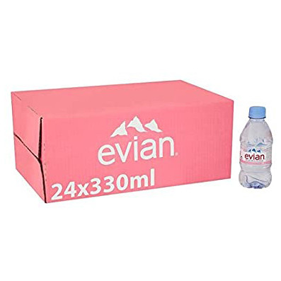 Evian - Eau minérale plate Carton de 24x33 cl (x6) | lafamilleafricaine
