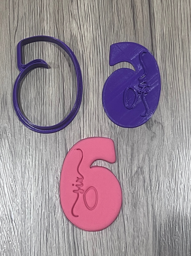 Number Six Cutter+Stamp | KKC