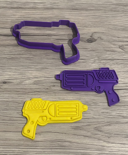Nerf Gun Cookie Cutter + Stamp | KKC