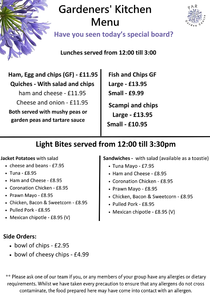 Gardner's Kitchen | Par Garden Centre