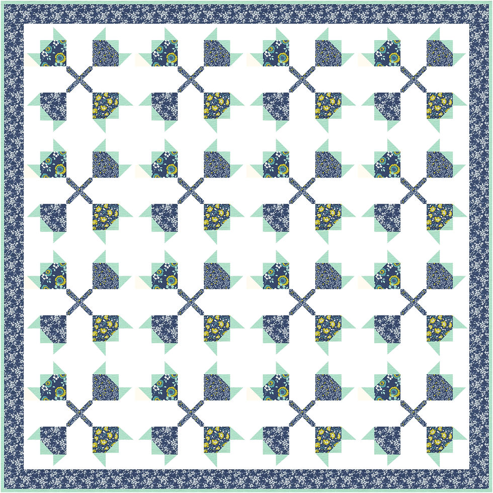 MORNING BLOOMS Quilt Pattern Pastry Shop Quilts | Mysite