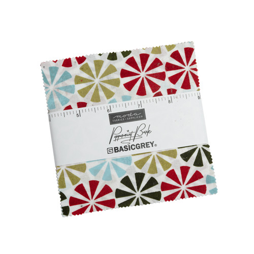 Peppermint Bark Moda Basic Grey Moda Charm Pack | Mysite