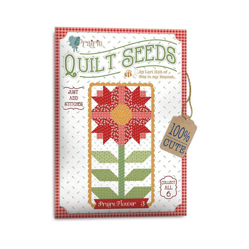Lori Holt QUILT SEEDS PRAIRIE #3 Red Quilt Pattern | Mysite