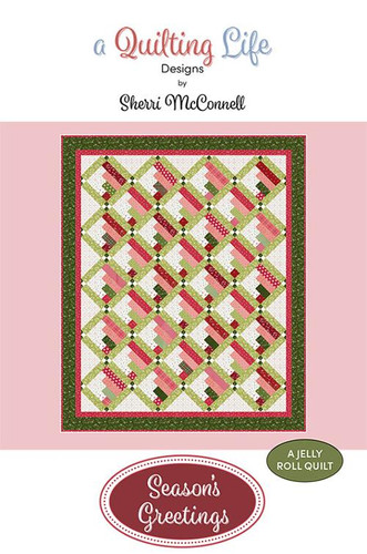 A Quilting Life SEASON'S GREETINGS Jelly Roll Pattern | Mysite