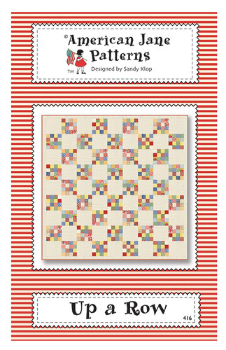 American Jane UP A ROW Jelly Roll Pattern | Pastry Shop Quilts