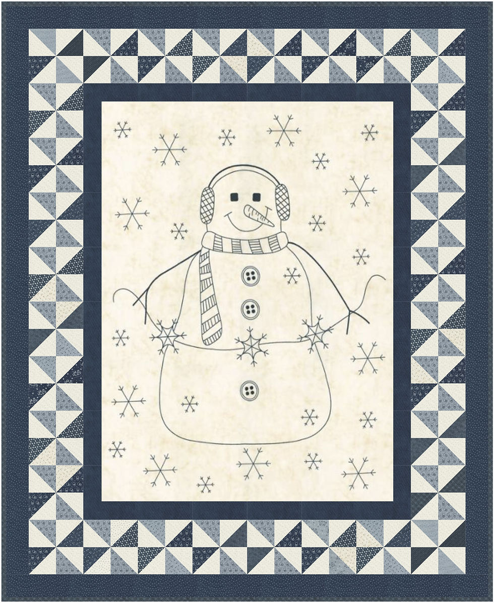 FROSTY GATHERINGS Primitive Gatherings Quilt Pattern Moda | Mysite