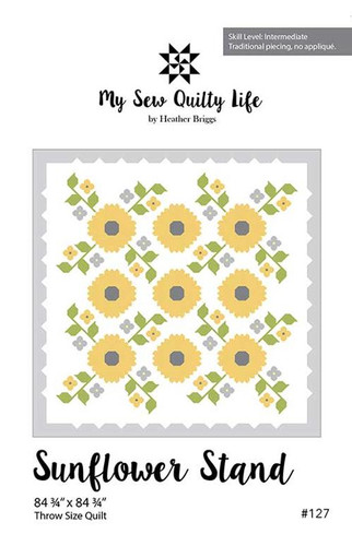 My Sew Quilty Life SUNFLOWER STAND Fat Quarter Quilt Pattern | Mysite