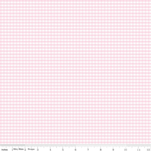 1/8" Gingham Basics 440 Baby Pink Riley Blake | Mysite