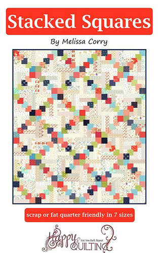 Happy Quilting STACKED SQUARES Quilt Pattern | Mysite