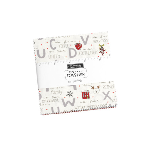 On Dasher Moda Sweetwater Charm Pack | Pastry Shop Quilts