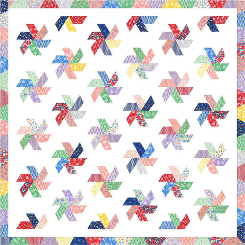 HEXAGON SPINNERS Quilt KIT Chloe's Closet PASTRY SHOP DESIGN | Pastry ...