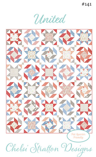 A Quilting Life UNITED Fat Quarter Pattern | Pastry Shop Quilts