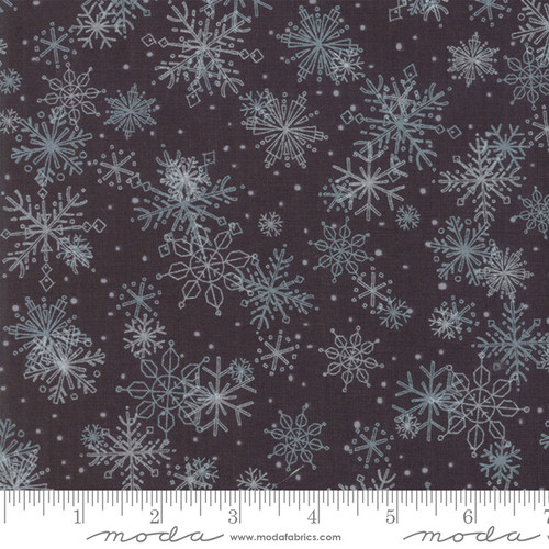 Splendid 48653 18 Black Snowflakes Moda Robin Pickens | Mysite