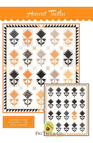 Fig Tree HARVEST THISTLES Layer Cake Quilt Pattern | Mysite