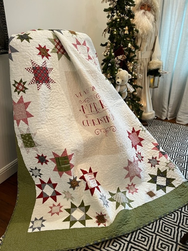 VERY MERRY CHRISTMAS Charm Panel Quilt Pattern | Mysite