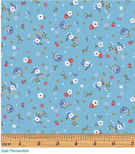 Bandana Medley 6134 53 Periwinkle Benartex | Mysite