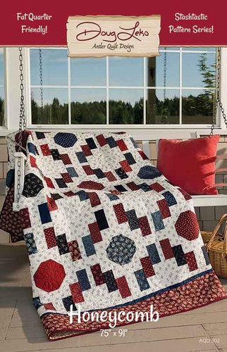 Antler Quilt Designs Doug Leko HONEYCOMB Fat Quarter Pattern | Mysite