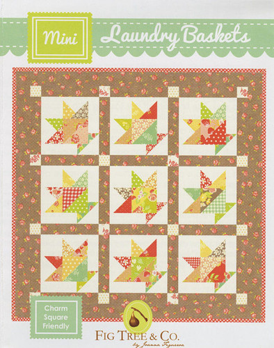 Fig Tree LAUNDRY BASKET MINI Charm Pattern | Mysite
