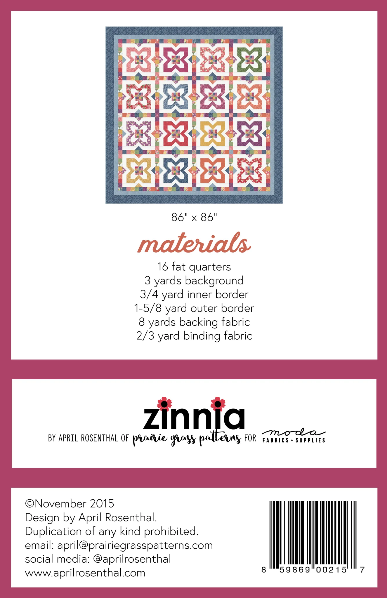 Prairie Grass PARCHEESI Fat Quarter Pattern | Mysite