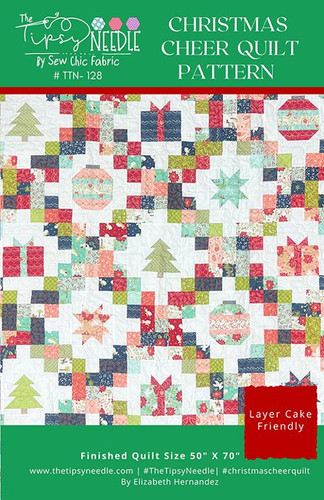 Tipsy Needle CHRISTMAS CHEER Layer Cake Quilt Pattern | Mysite