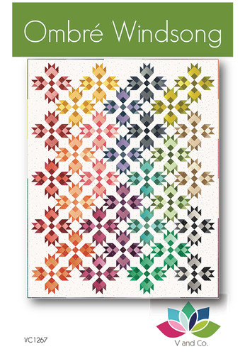 V & Co OMBRE WINDSONG Fat Quater Pattern | Mysite