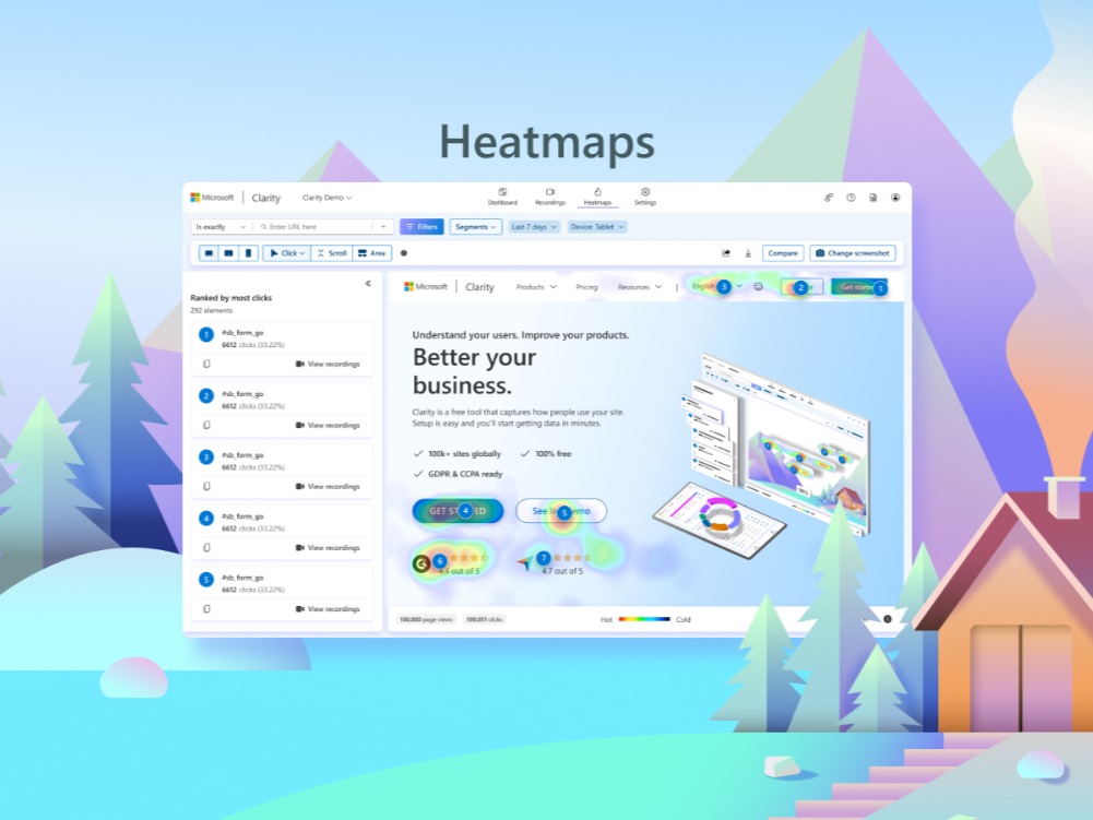 Microsoft Clarity | Wix App Market | Wix.com